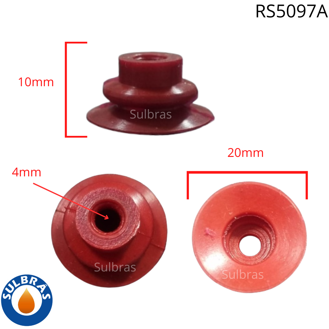 Ventosa Especial de Silicone - Sulbrás